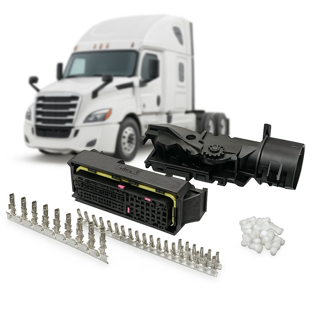 Kit Conector Original EDC7 89 Vias – Com Terminais e Selos